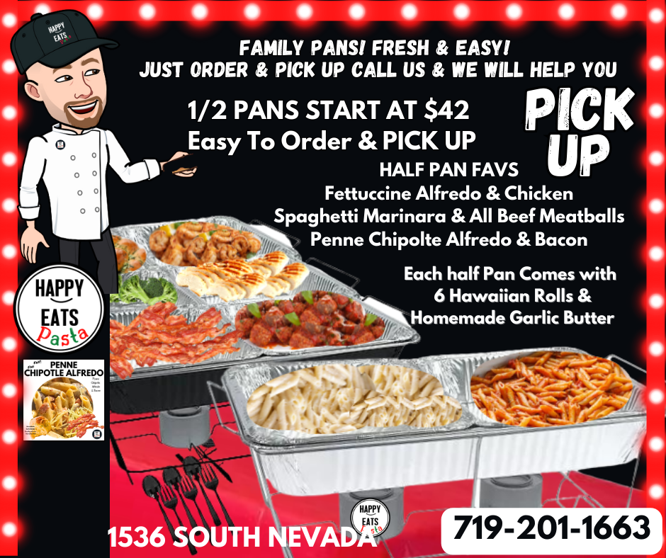CATERING | Happy Eats Pasta